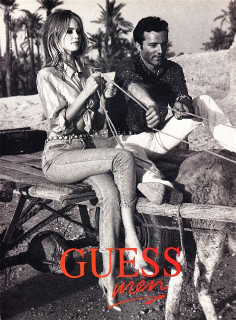 Claudia Schiffer Vintage Guess Ads