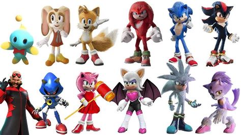 Lista De Personajes De Sonic The Hedgehog Con Imágenes