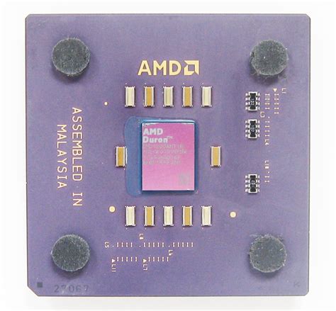 Amd Duron Cpu Museum Museum Of Microprocessors And Die Photography