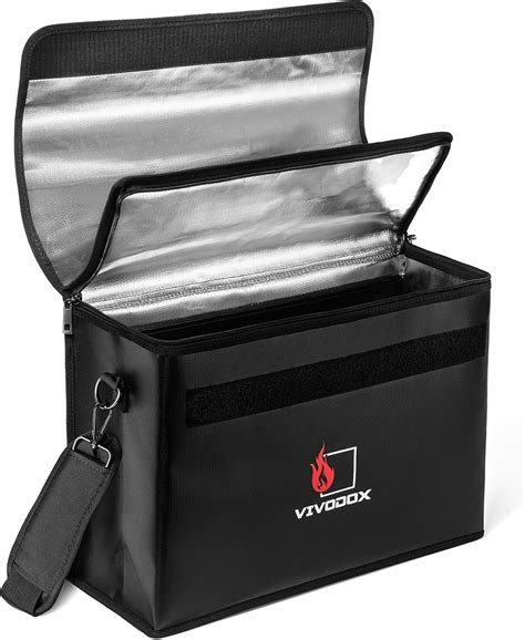 Amazon Com Vivodox Fireproof Document Bag Large 17 X 12 X 6 Fireproof Waterproof Storage