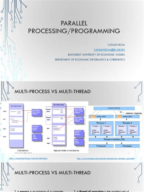 02 Parallel Processing Cpp And Omp Pdf Thread Computing Process Computing