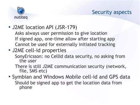 Terminal Based Mobile Positioning Overview Ppt