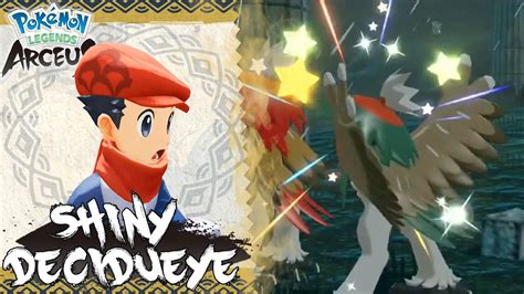 Shiny Hisuian Decidueye Found In Mmo Shiny Living Dex Series In