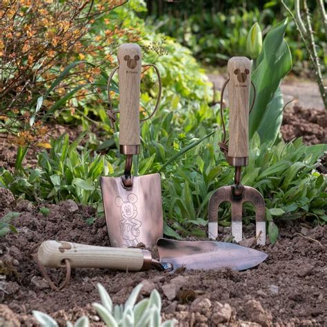 Adult Luxury Gardening Tool Set Mickey And Minnie White Lemon