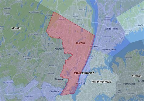 Zip Code Map Northern Nj