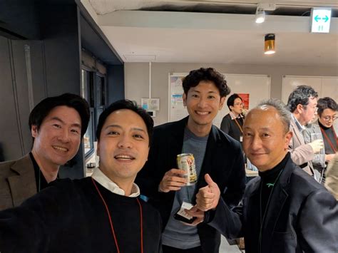 先日はfinolab設立10周年記念パーティーへ。懐かしの皆さまとの再会の機会に心より感謝申し上げます。 Finolabは、東京・大手町を拠点