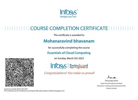 Bhavanam Mohan Aravind On Linkedin Im Happy To Share That Ive Obtained A New Certification