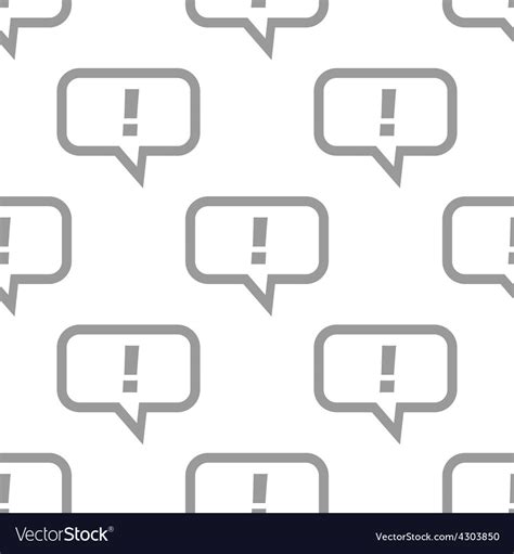 New Answer Seamless Pattern Royalty Free Vector Image