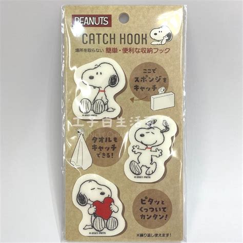 【工子白】日本製 史奴比 魔術海綿貼3入魔術海綿貼 造型魔鬼氈 菜瓜布貼 壁貼 多功能貼 抺布架 魔鬼氈貼 海綿貼 蝦皮購物