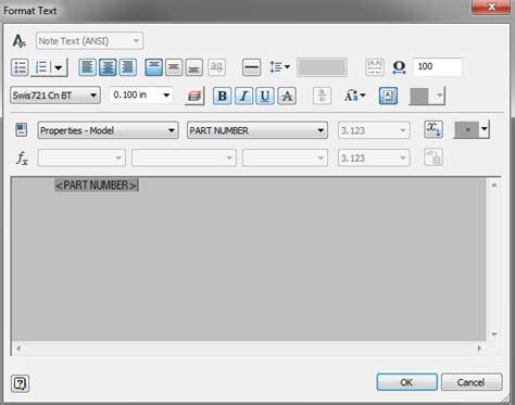 is there a way to update drawing number in the part list automatically