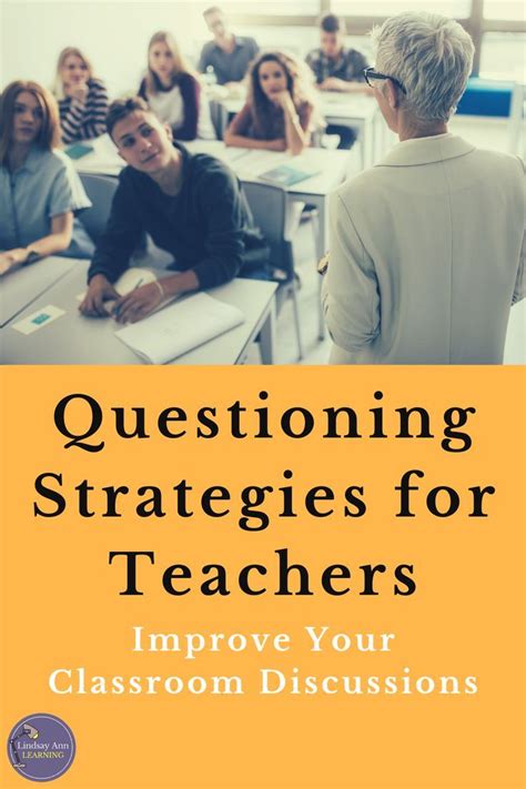 Improve Your Classroom Discussions With Questioning Strategies English Teacher Blog