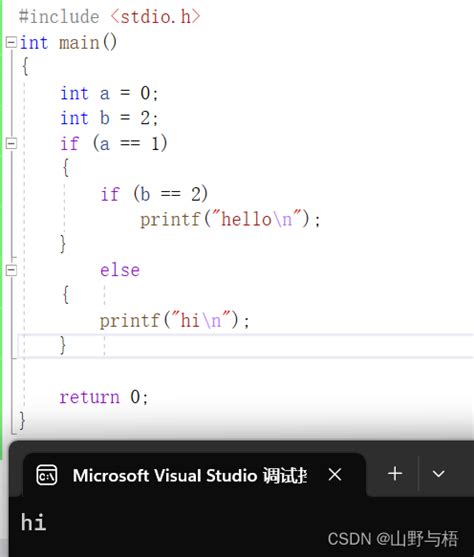 C语言 分支语句 if语句 c语言中单分支选择结构 if语句 CSDN博客