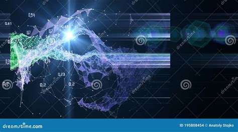 Abstract Polygonal Analyze Algorithm Artificial Intelligence Data Big