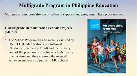 Multigrade Program In Philippine Educationpdf
