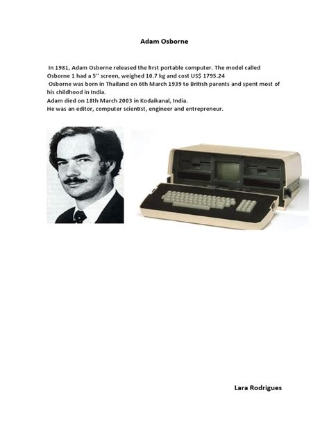 adam osborne pdf