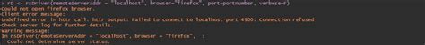 R Rselenium Code Suddenly Not Working Without Any Updates Or System Changes Stack Overflow