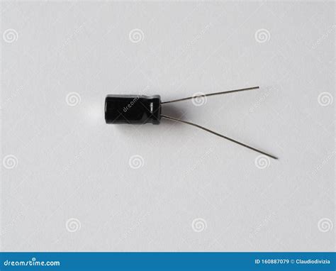 Capacitor Aka Condenser Or Condensator Stock Image CartoonDealer Com