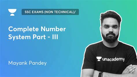 Ssc Exams Non Technical Railway Exams Complete Number System Part