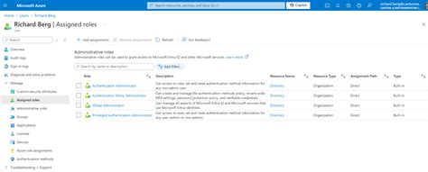 Office365 Azure Global Admin Doesnt Have Permission To Manage