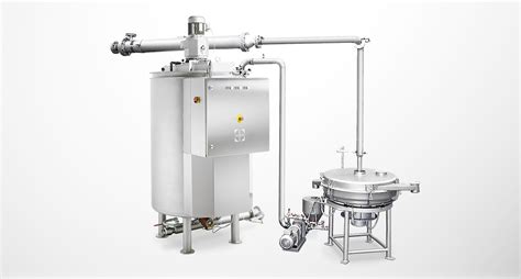 sieving systems for chocolate processing