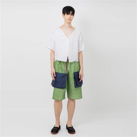 Hebe Uk Silk Half Pants Tradekorea