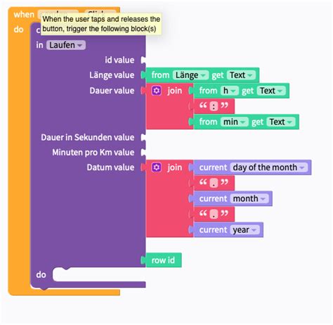 Created New Row Does Not Seem In The Data Sources Section Questions About Thunkable Community