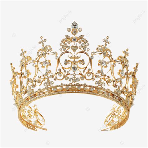 금 우아한 하트 모양의 여왕 왕관 퀸 왕관 골드 크라운 Png 일러스트 및 이미지 에 대한 무료 다운로드 Pngtree