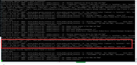 Modbus Rtu Connnect Also Bug Report Bug · Issue 423 · Thingsboardthingsboard Gateway · Github