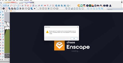 Render Data For Assets Cannot Be Downloaded Sketchup Enscape