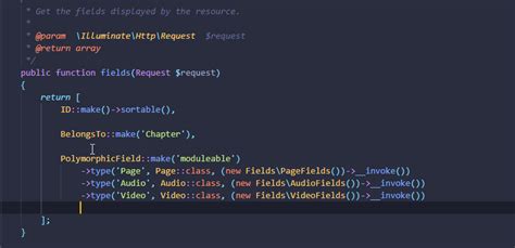 Use Nova Resource For Fields · Issue 2 · Michielkempennova Polymorphic Field · Github
