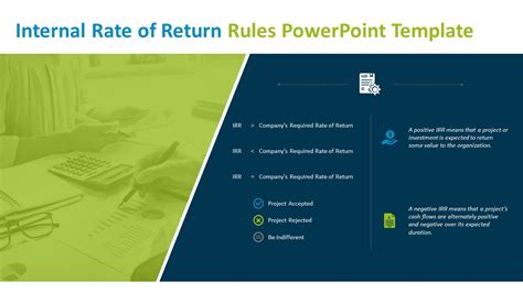 Internal Rate Of Return Rules Powerpoint Template Irr Ppt Template