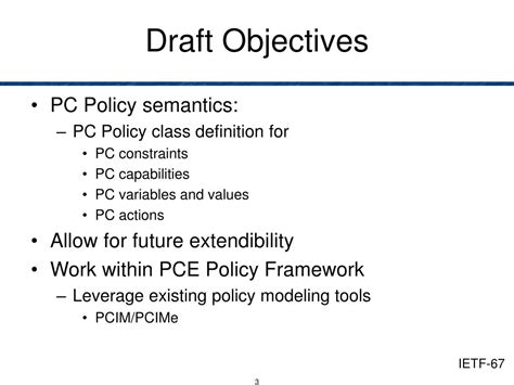 Ppt Path Computation Policy Information Model Pcpim Draft Bryskin Pce Pcpim 00txt