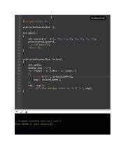 Unit Guided Practice Passing An Array To A Function Docx Course Hero