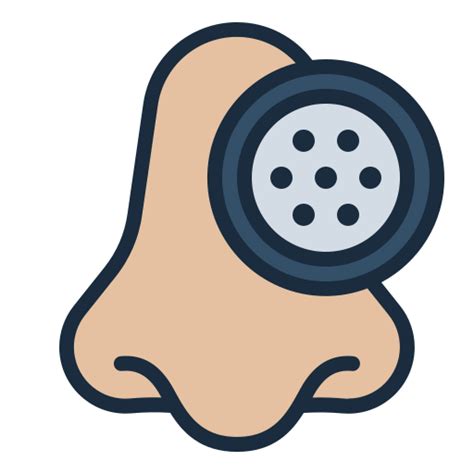 Blackhead Generic Outline Color Icon