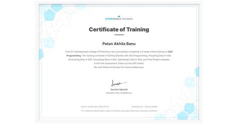 Akhila Patan On Linkedin Successfully Completed The Sas Programming