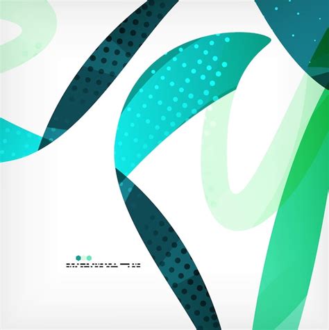 Premium Vector Colorful Abstract Flowing Shapes