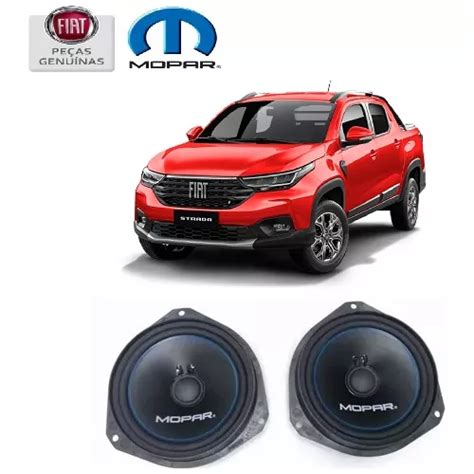 Kit Alto Falante 6 Dianteiro Original Fiat Nova Strada