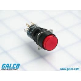 AL6M A24P R IDEC Pushbutton Illuminated