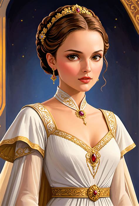 Padme Amidala Portrait By Cathrynedelamort On Deviantart