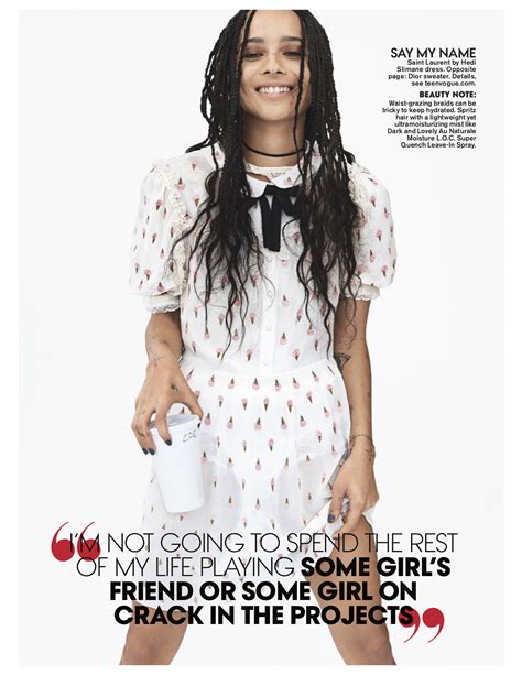 Zoë Kravitz Teen Vogue March 2016 — Maxwell Losgar