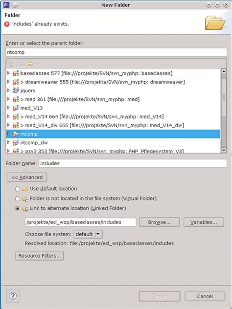 Eclipse Svn Kopierte Svn Verzeichnisse Beseitigen Linux Blog Dr Mönchmeyer Anracon