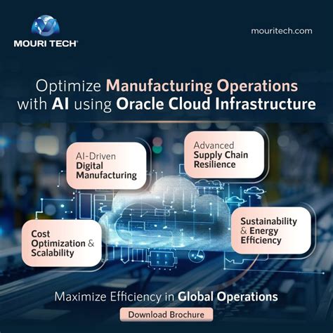 Mouritech Oracle Ai Manufacturing Mouri Tech