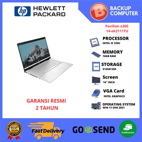 Jual Laptop In Hp Pavilion X Ek Tu Intel U Gb Ram Shopee Indonesia