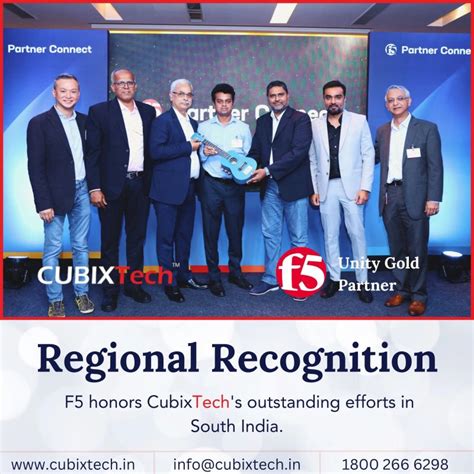 Sushil Kulkarni On Linkedin F5 Cubixtech Appsecurity Loadbalancing Recognition Goldpartner
