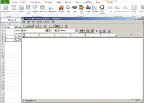 How To Embed A File As An Object In An Excel Worksheet Hubpages