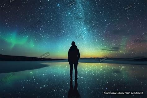 Ai创作图星辰大海男孩背影 仰望星河的人 极光炫彩浪漫光影 看星星的人 孤身一人背景素材 创意夜景合成 极光背景海报 看星星女孩 追寻极光 炫丽背影 星湖剪影 大气封面配图 大气梦想背景 遥望