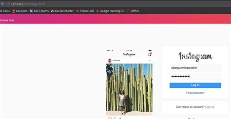 Nexphisher Kullanımı Phishing Tool Kali Linux Siber Güvenlik Portalı