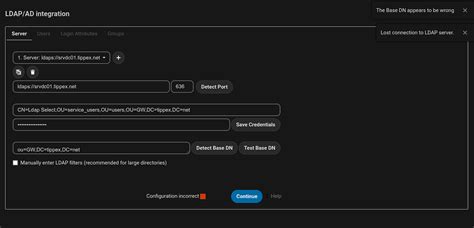 AD Ldaps integration is not working ℹ Support Nextcloud community