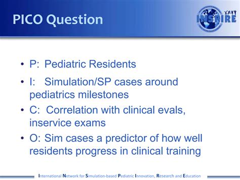 Pediatric Simulation And The Milestones Pptx