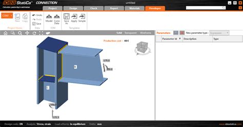 Setting Up Parametric Design With Developer Tab Idea Statica